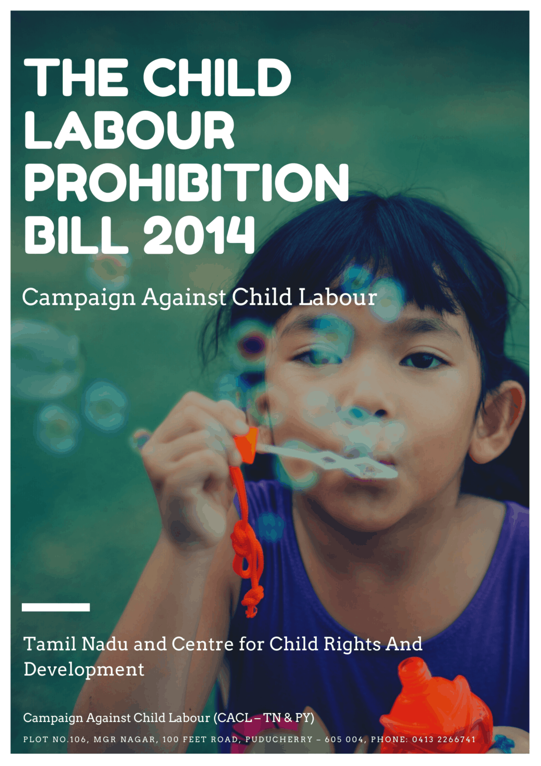 The Child Labour Prohibition Bill 2014 – Human Rights Advocacy and ...